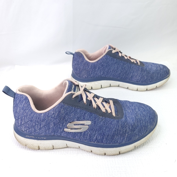 Skechers | Shoes | Skechers Memory Foam Air Cooled Shoes Lace Up ...